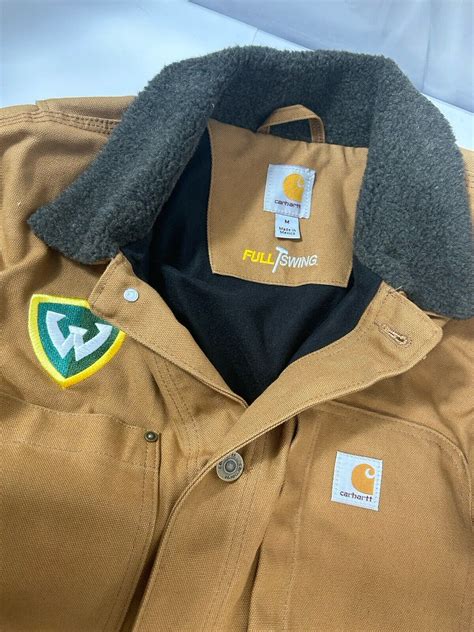 Carhartt Mens Heavy Full Swing Chore Coat Jacket 102 Gem