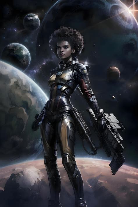 Download Ai Generated Space Woman Royalty Free Stock Illustration Image