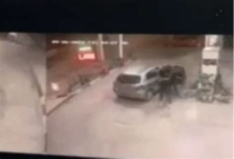Πέραμα Καρέ καρέ η ληστεία σε πρατήριο καυσίμων