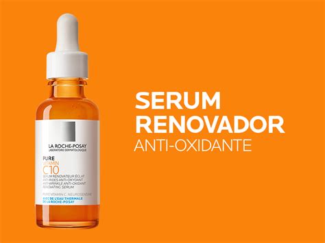La Roche Posay Pure Vitamin C10 Serum Facial De Vitamina C Pura Y Acido