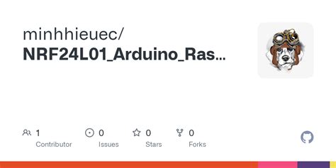 Github Minhhieuecnrf24l01arduinoraspberrypi