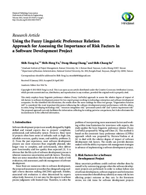 pdf using the fuzzy linguistic preference relation approach for