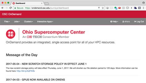 Navbar Can Overflow A Lot Issue OSC Ondemand GitHub