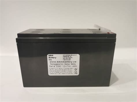 Cybex Diagnostic Equipment 6000 Dynamometer Battery 12v70ah Bbm