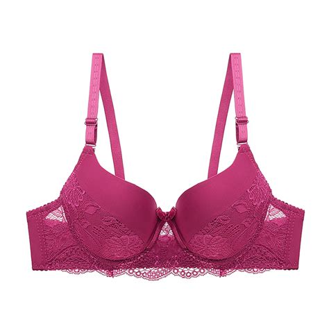 Hxshgdsn Womens Lace Bras Plus Size Sheer Lingerie Push Up Padded