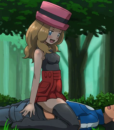 Rule 34 1boy 1girls Amourshipping Animated Ash Ketchum Black Hair
