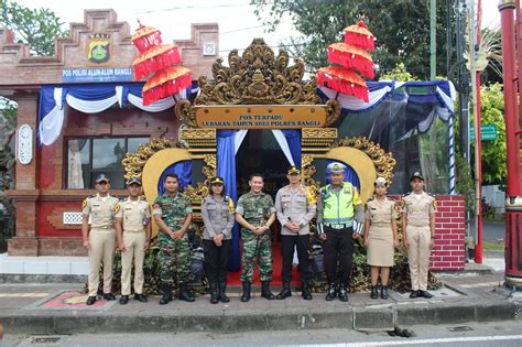 Sinergitas TNI Polri Amankan Idul Fitri 1444 H Dandim 1626 Bangli