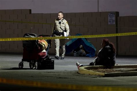 Las Vegas Police Search For Suspect After 5 Homeless People Are Shot