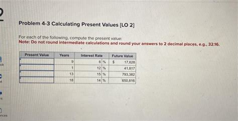 Solved For Each Of The Following Compute The Future Value Chegg
