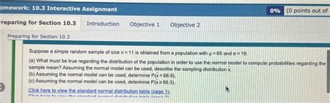 solved suppose a simple random sample of size n 11 is