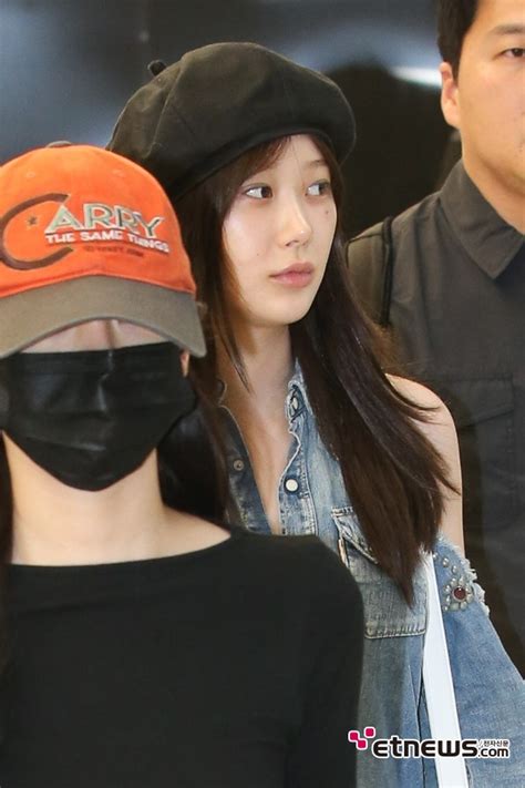 ET포토 에스파 지젤 베레모쓰고 청순하게 전자신문