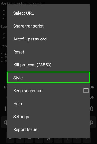 Termuxstyling Customize Your Termux Terminal
