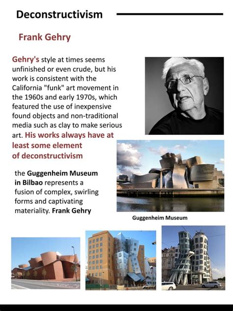 A Breif About Deconstructivism Architecture Pdf