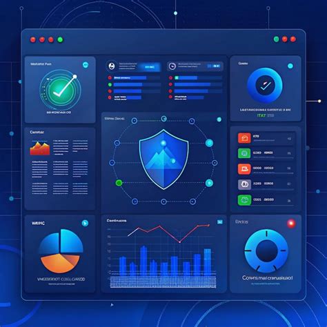 Abstract High Definition Cyber Security Background Premium Ai