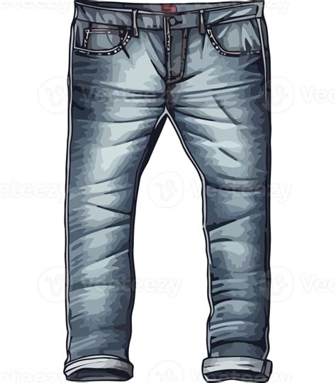 An Illustration Of A Pair Of Jeans Png