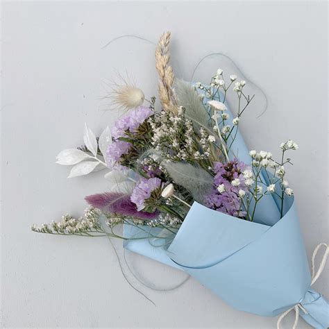 Dried Flower Mini Posies Bridesmaid Proposal Bridesmaids Etsy