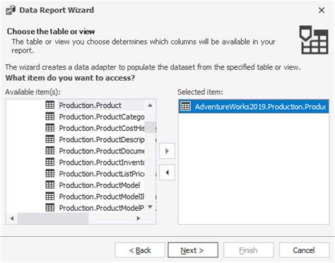 Filtering Report Data