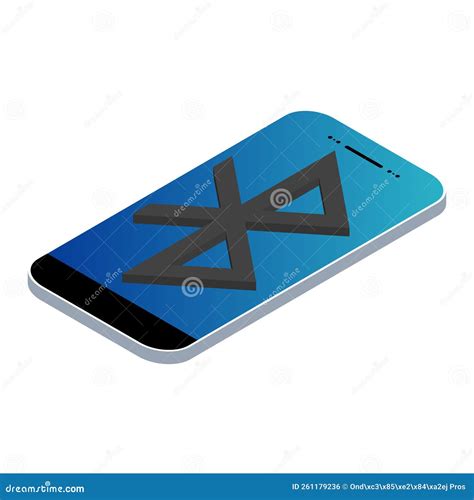Bluetooth Technology Icon Network Connection Web Symbol Sharing Data For Mobile Computer