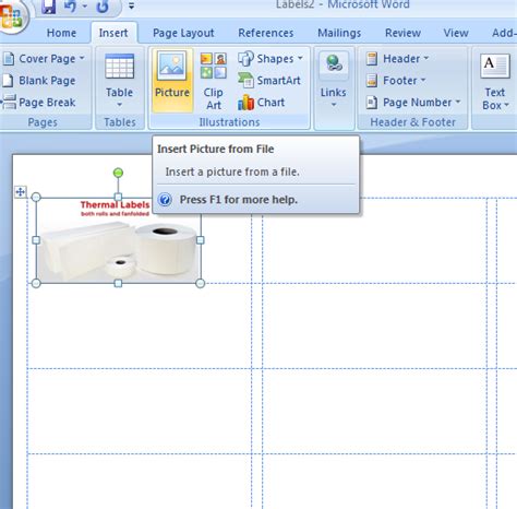 How To Create Mailing Labels In Word Throughout Microsoft Word Sticker