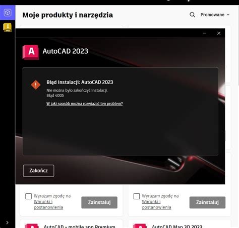 Solved I Cant Install Autocad 2023 Polish Autodesk Community