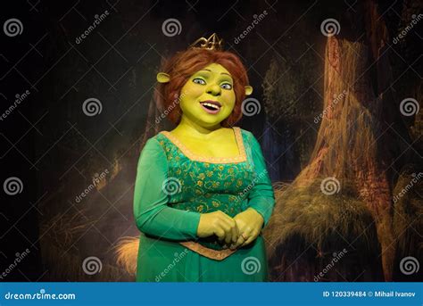 Princesa Fiona Escultura De La Cera Señora Tussaud Imagen de archivo