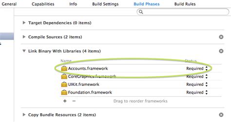 Ios Build Errors In Accountsframework Header Files Stack Overflow