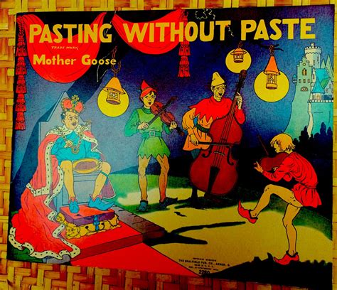 pasting without paste mother goose martha e miller