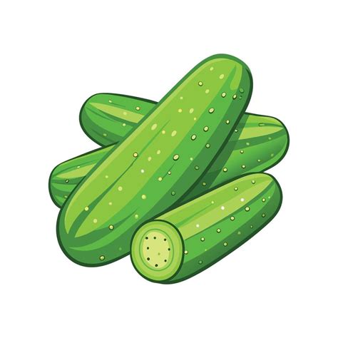 Nutritious Cucumber Sticks Snack 57317000 Vector Art At Vecteezy