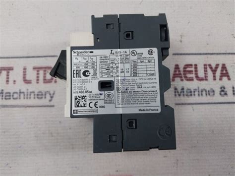 Schneider Electric Telemecanique Gv2me05 Motor Protection Circuit ...