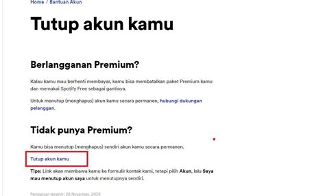 Begini Cara Menghapus Akun Spotify Di PC Dan HP Android