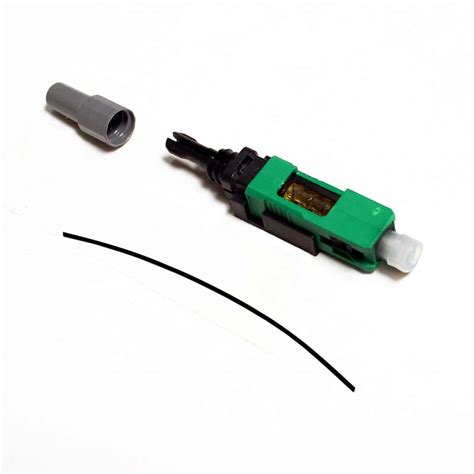 Optix America Sc Apc Singlemode Mechanical Fiber Connector Ten Pack
