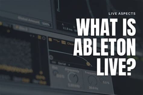 Glue Compressor Ableton Live Plugin Overview Live Aspects