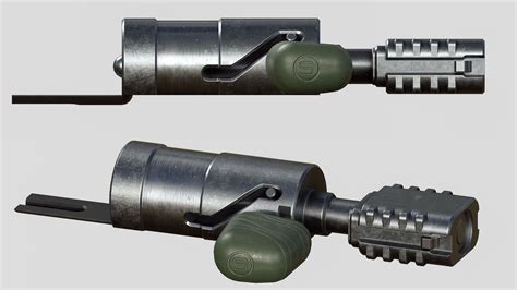 3d Model Snipex M100 Replica Low Poly Vr Ar Low Poly Cgtrader