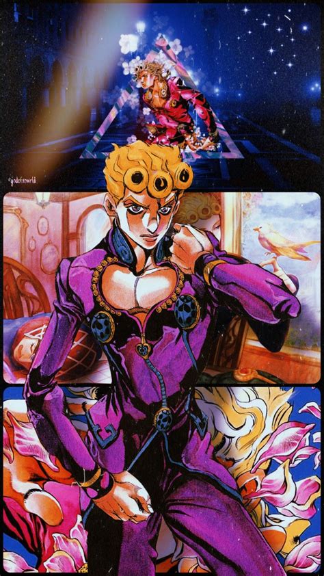 Jojos Bizarre Adventure Golden Wind Giorno Giovanna Wallpaper