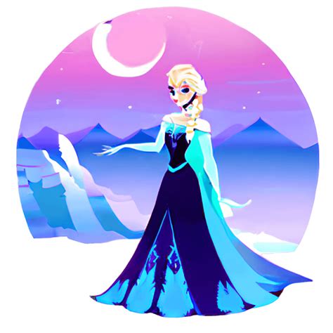 Elsa Frozen · Creative Fabrica