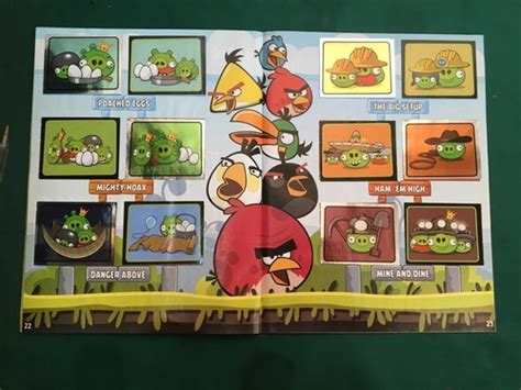 Álbum De Figurinhas Angry Birds 2012 Completo Mercadolivre