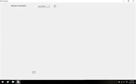 University Cab Booking System Using The Python Tkinter Project In