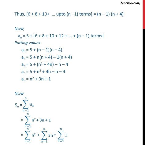 Question Find Sum Of Series