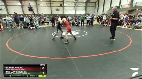 138 Lbs Cons Round 2 Gabriel Grilho Hawaii Wrestling Academy Vs