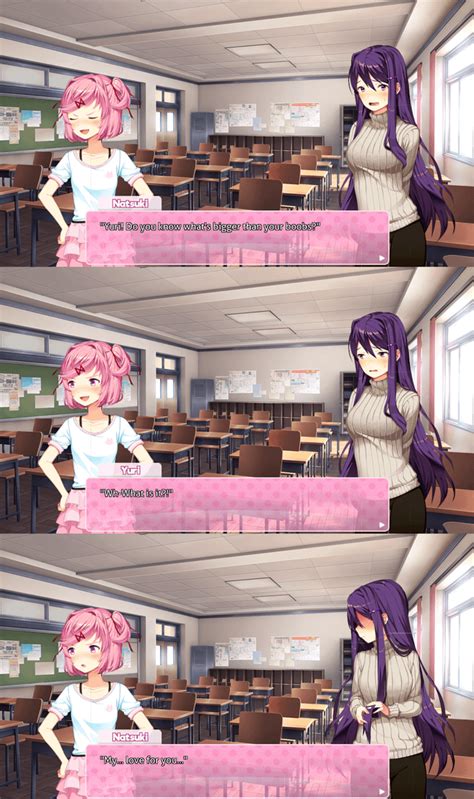 Mega Wholesome Natsuki Rddlc