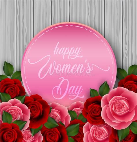 Tarjeta De Felicitaci N Feliz Del D A Del S De Las Mujeres