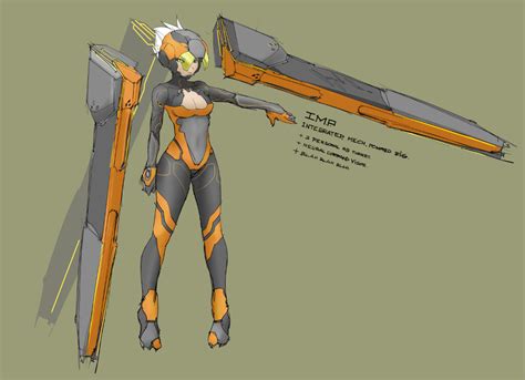 Mech Girl By Gumustdo On Deviantart