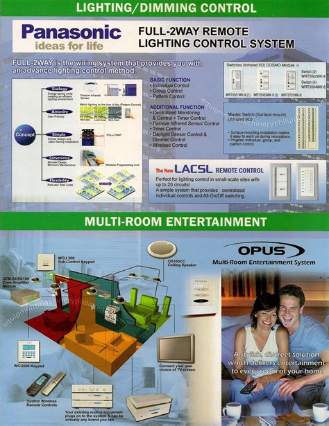 Lighting Dimming Control Panasonic Full 2 Way Remote Lighting Control