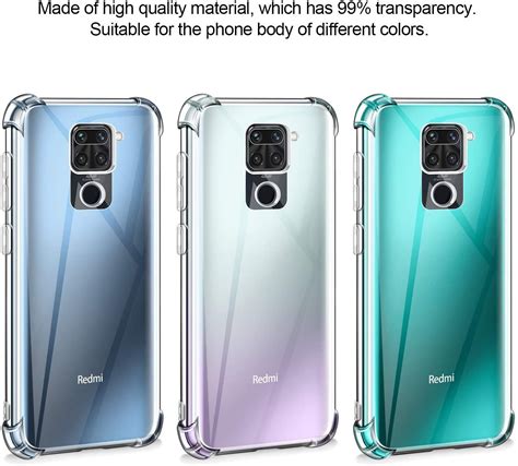 Xiaomi Redmi Note 9 Hoesje Met Stevige Hoeken MobileSupplies Nl