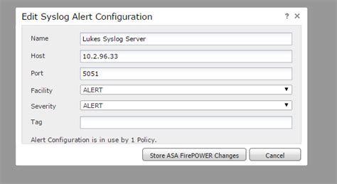 Asa W Firepower Module Asdm Send Firepower Syslogs Tcp Or Udp R