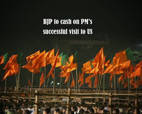 Bihar Elections Bjp Is All Set To Cash On Pms Successful Visit To Us