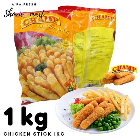 Jual Champ Chicken Stick 1kg Champ Nugget Bentuk Stik 1kg Champ