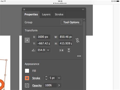 Illustrator 2018 Eyedropper Tool Doesn T Pick Up Adobe Product