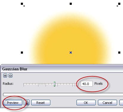 Menu Blur Pada CorelDRAW Belajar CorelDRAW