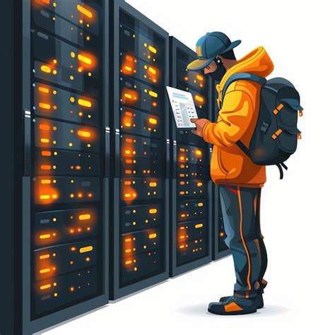 Quantitative Analyst Machine Learning Engineer In A Flat Minimal Image Premium Ai Generated Image